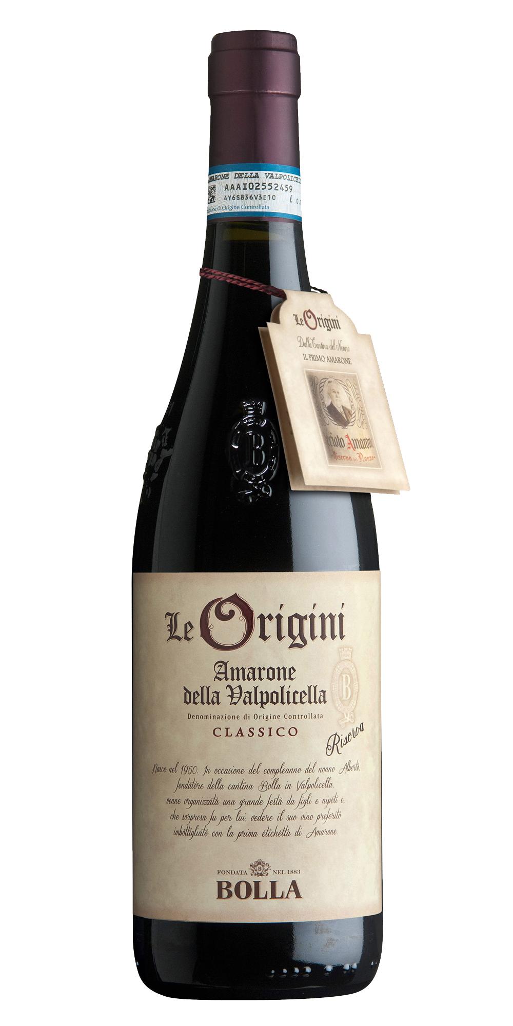 Le Origini Amarone Della Valpolicella DOCG Classico Riserva - Vivando Weine